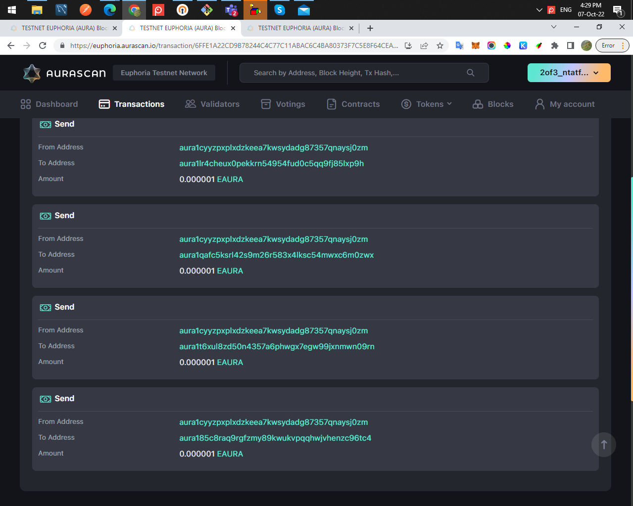 [Transaction_Details] Show message of Multisend txn from Pyxis Safe · Issue #1012 · aura-nw ...