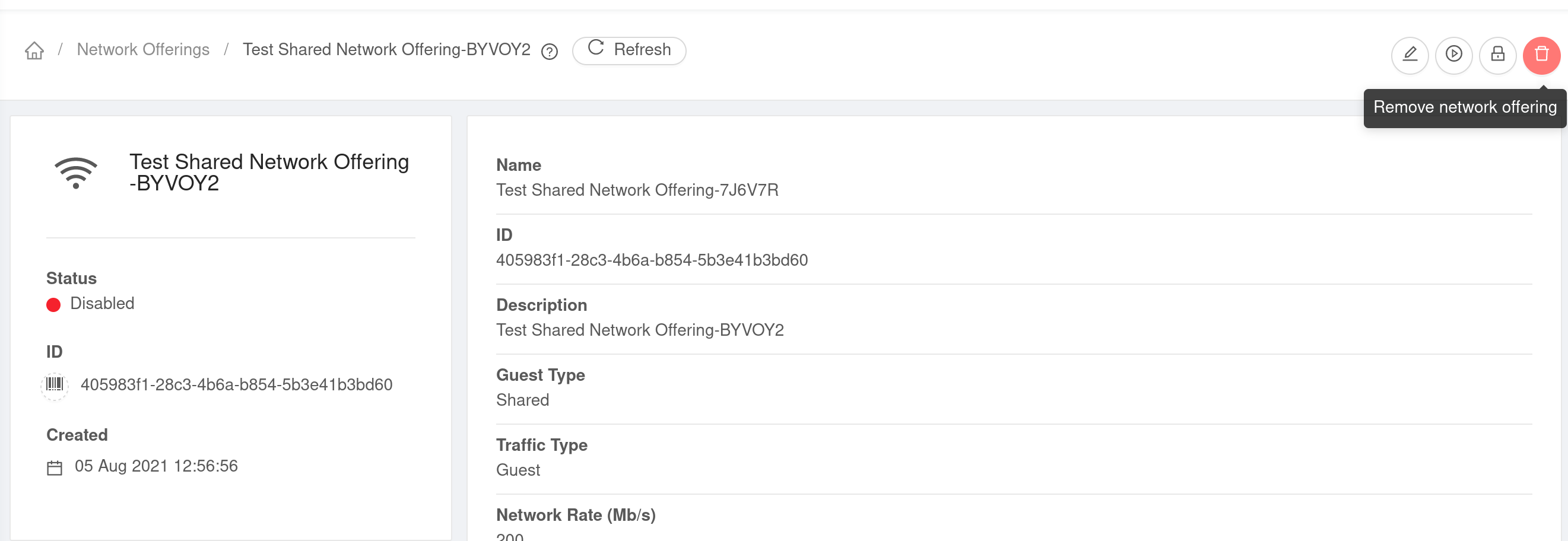 deleting a networkoffering succeeds with exception · Issue #5284 · apache/cloudstack · GitHub
