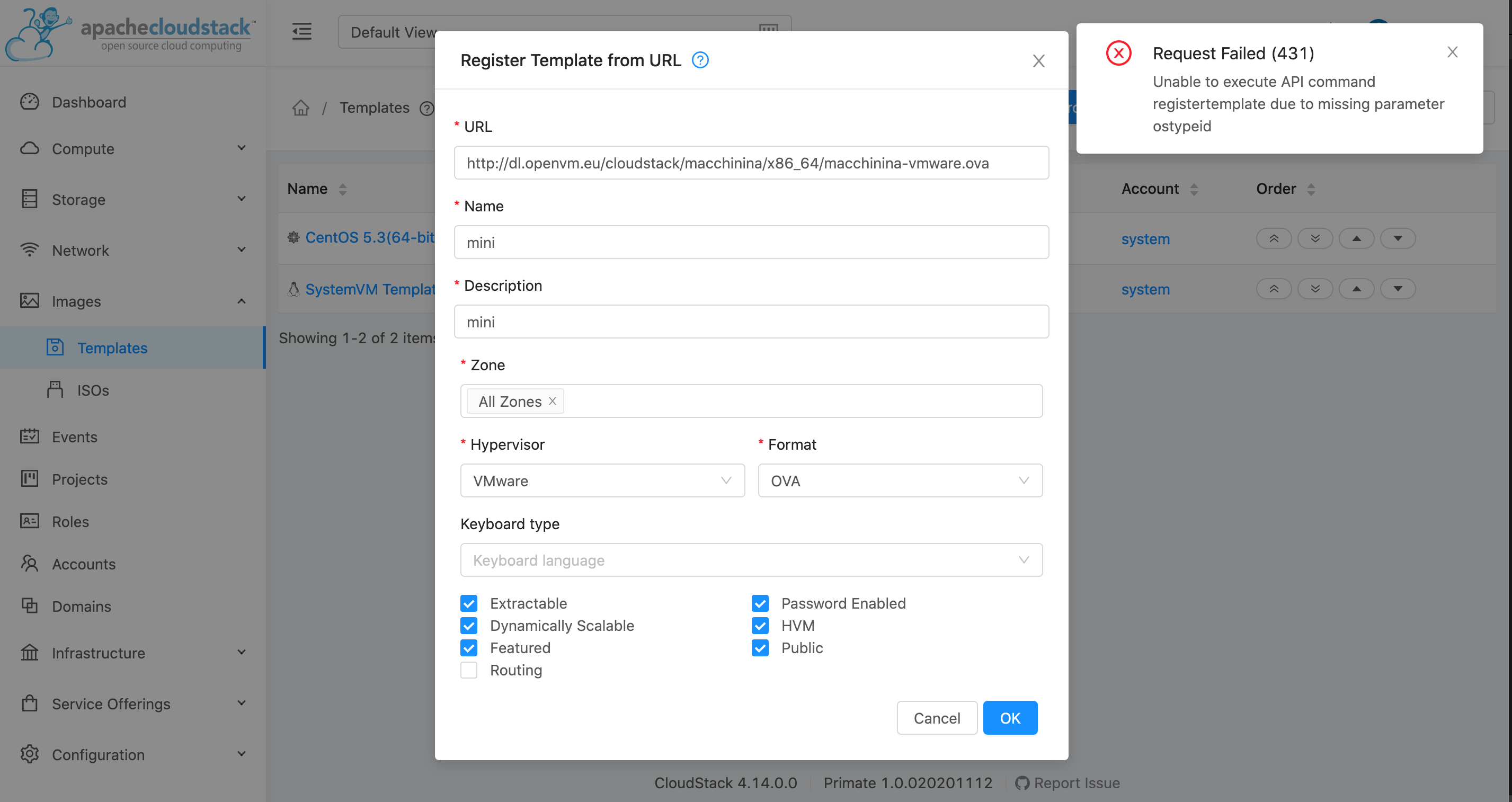Basic Network Testing Now Start Vm Zone Selection Bug · Issue 836 · Apachecloudstack