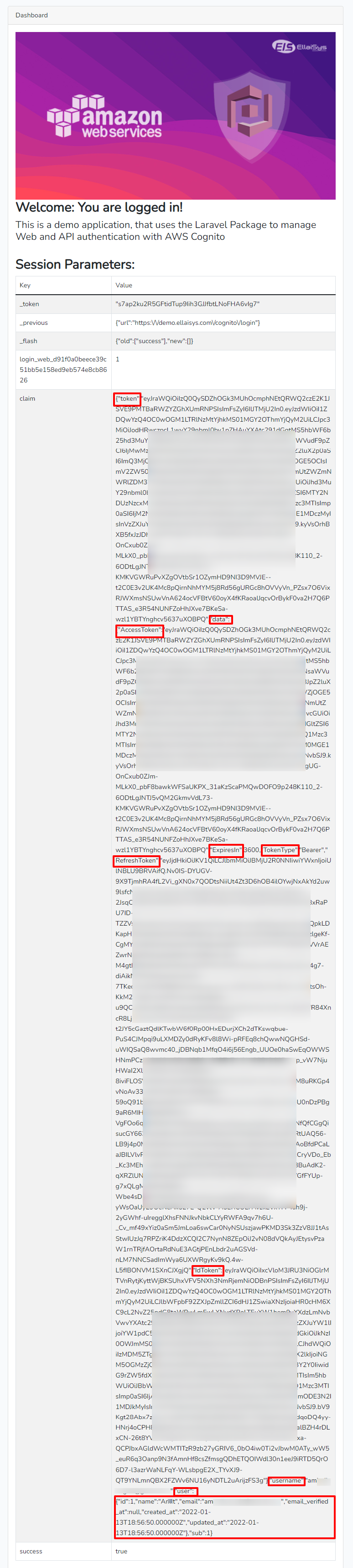 Get Access/refresh tokens · Issue #44 · ellaisys/aws-cognito · GitHub