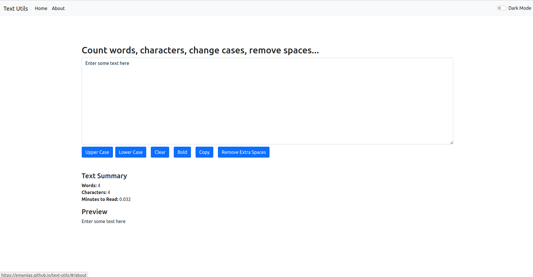 GitHub - emanijaz/text-utils