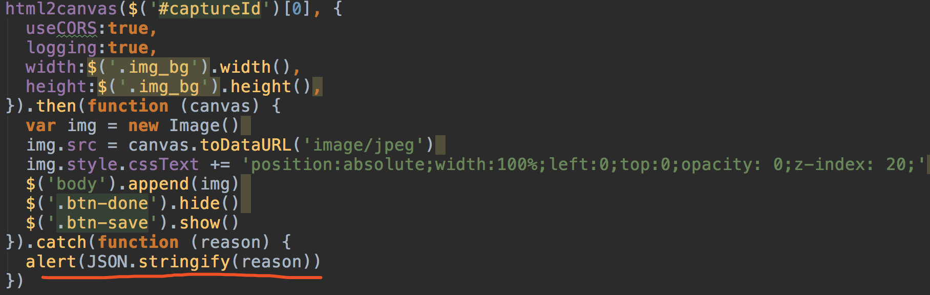 There is a problem with the mobile terminal · Issue #2105 · niklasvh/html2canvas · GitHub