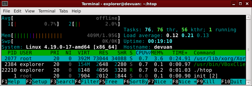 CPU Average meter shows "offline" · Issue #729 · htop-dev/htop · GitHub