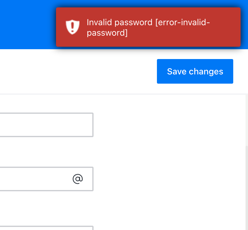 QA-Regression: User is not able to change the account password. · Issue #19602 · RocketChat ...