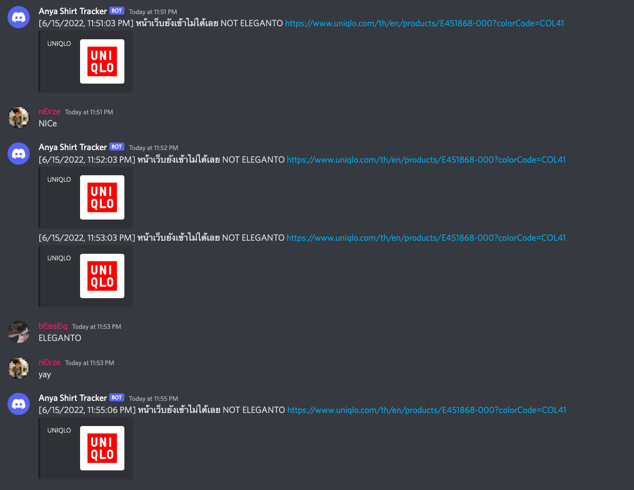 GitHub - narze/anya-shirt-tracker