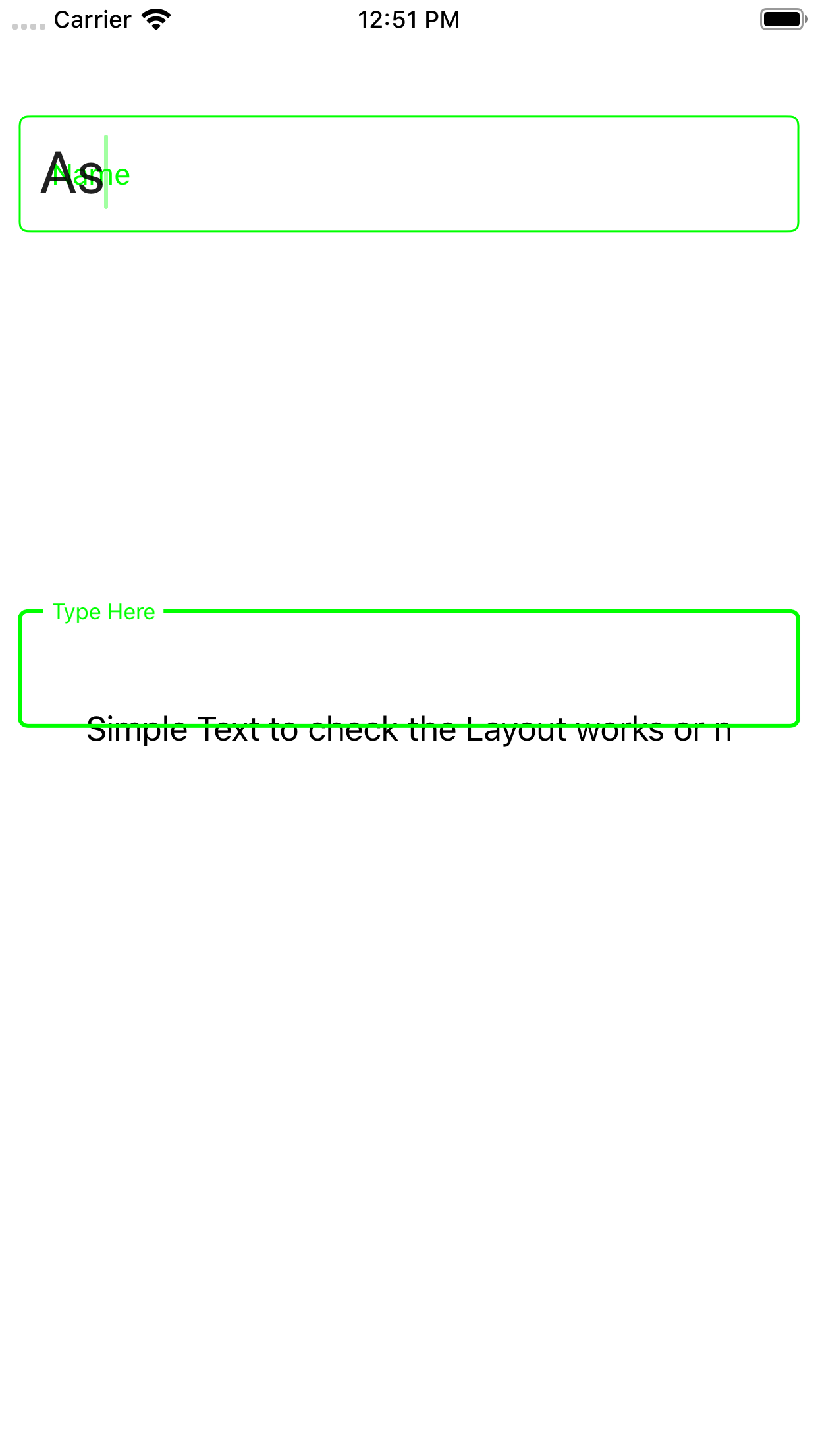 Textfield floating label not working some times in Xamarin.iOS · Issue ...