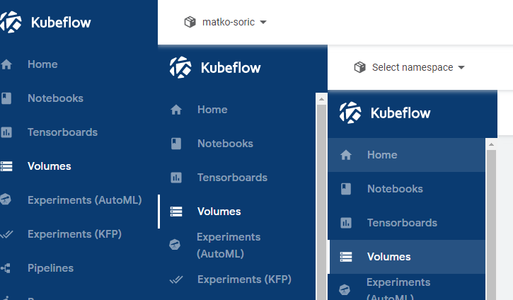 Nested menu - "Sorry, / / is not a valid page" · Issue #6080 · kubeflow/kubeflow · GitHub