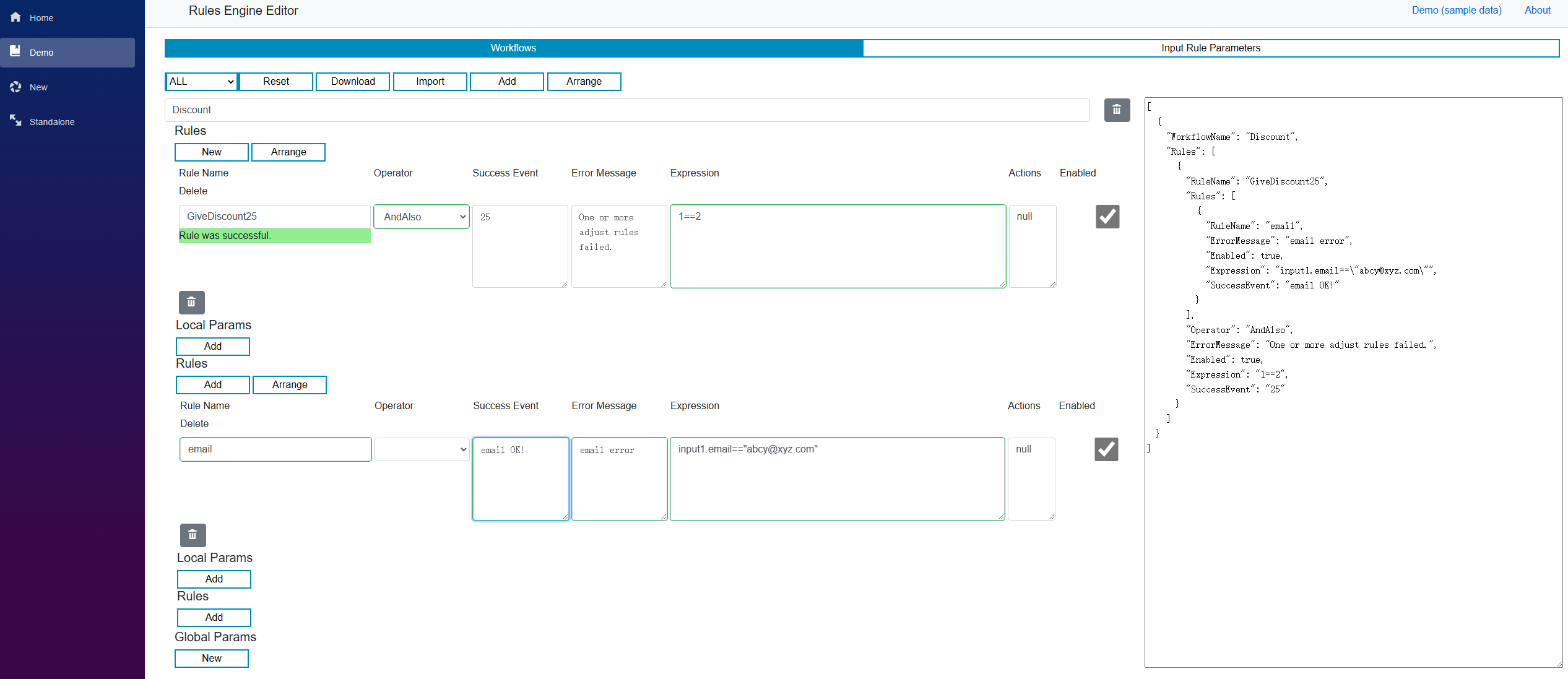 Why does the expression of the parent rule become invalid when the ...