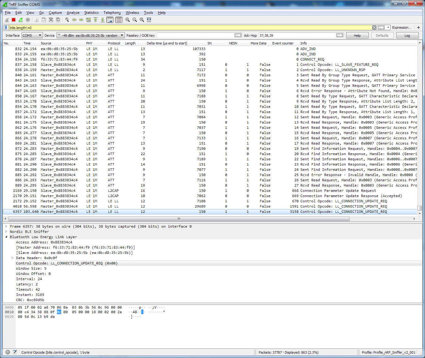 Callback function le_param_req() is never called. · Issue #10671 · zephyrproject-rtos/zephyr ...