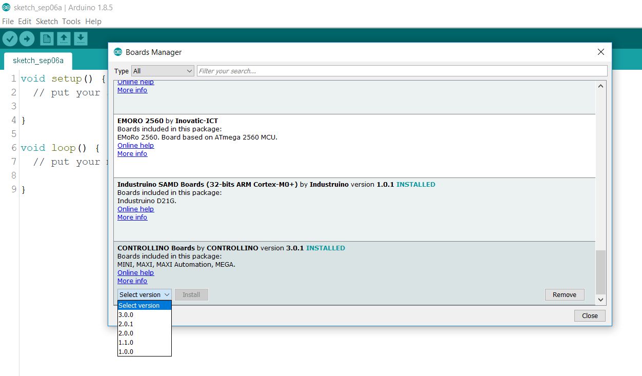 UPGRADE TO NEW BSP VERSION 3.0.1 AVAILABLE · Issue #22 · CONTROLLINO ...