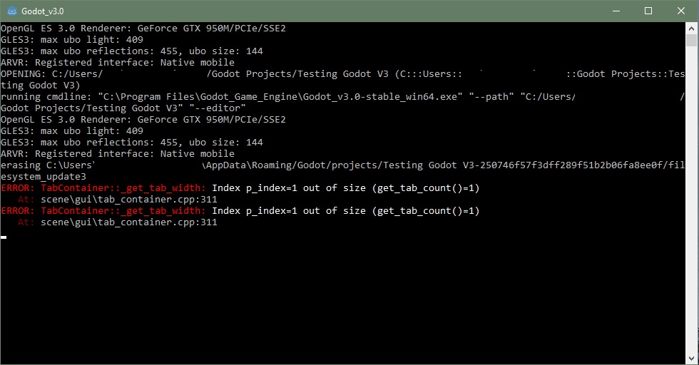 Node and Inspector tab goes missing(Godot 3.0 Stable) · Issue #16242 ...