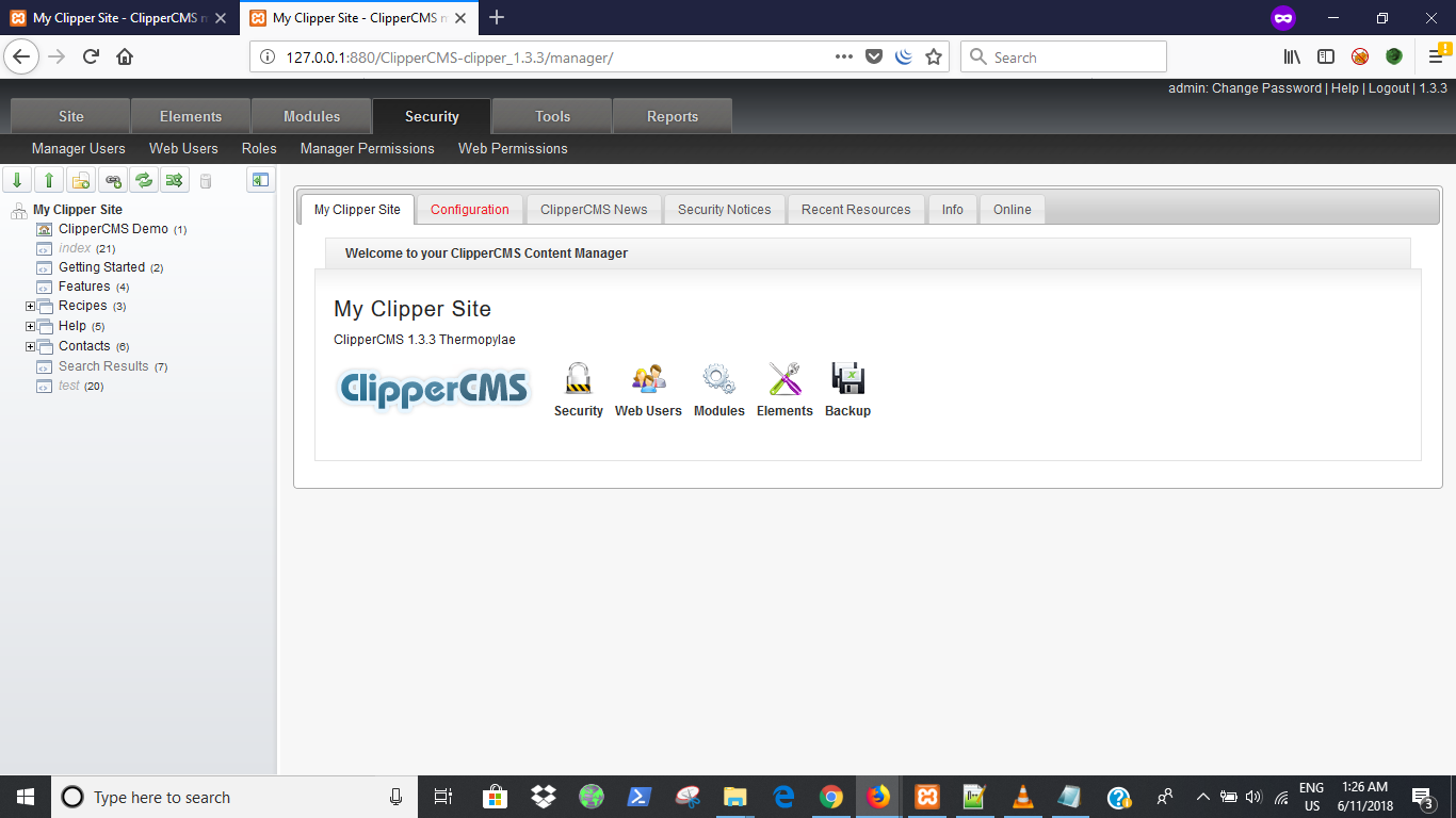 Reflected Cross Site Scripting in CMS Clipper_1.3.3 · Issue #487 · ClipperCMS/ClipperCMS · GitHub