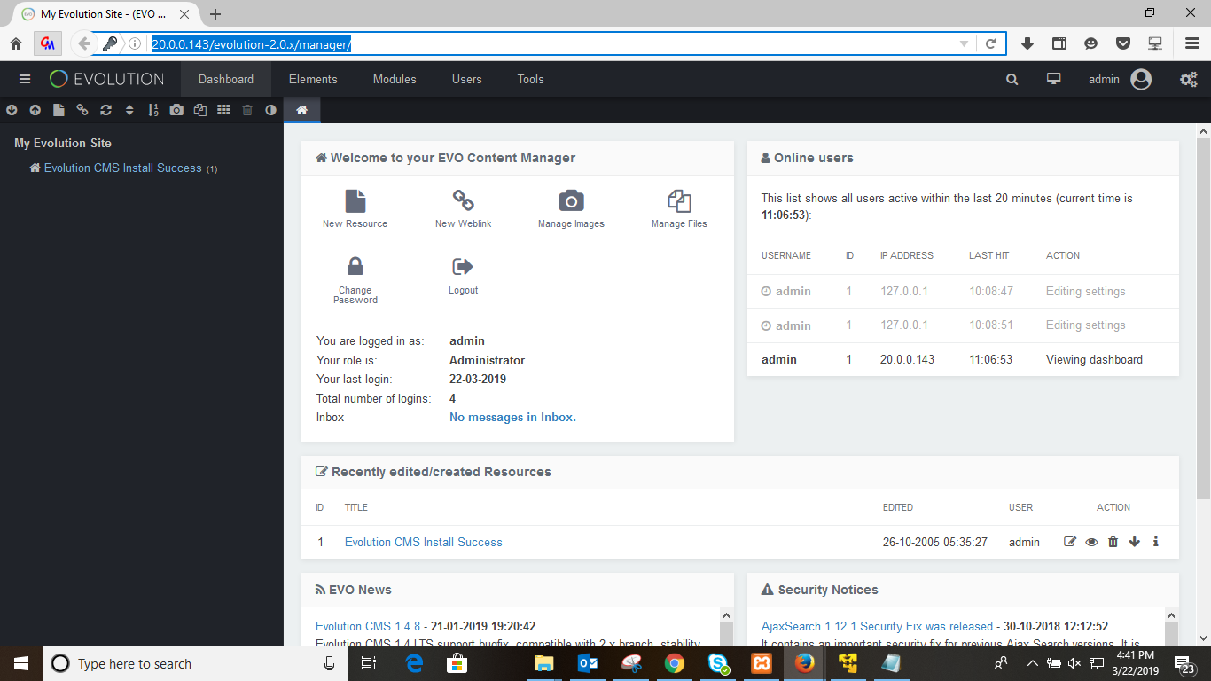 Session Hijacking Vulnerabilityin in Evolution CMS 2.0.x · Issue #1039 · evolution-cms/evolution ...