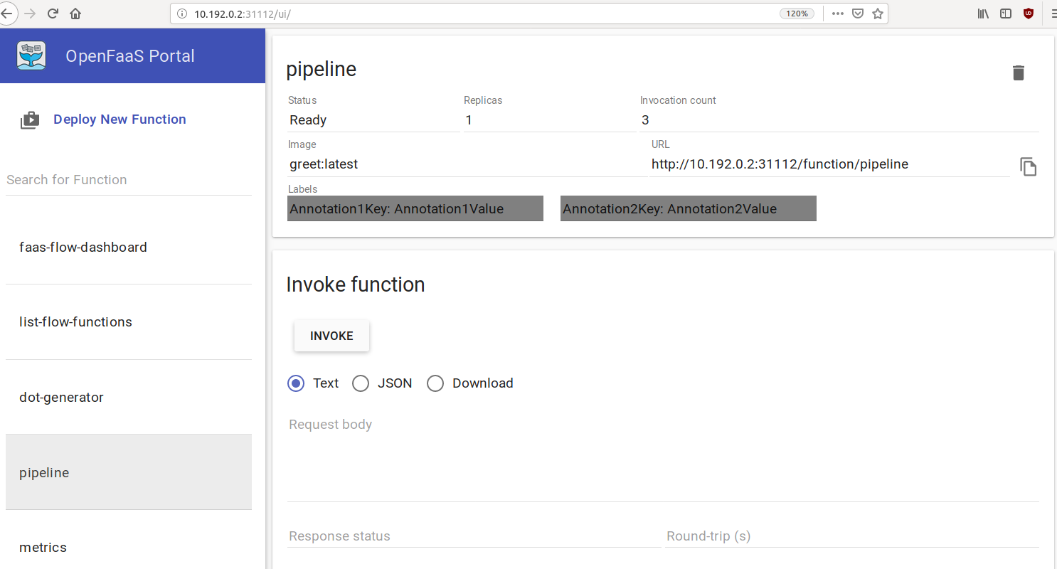 Feature Request Ui View Functions Annotations Labels · Issue 1273 · Openfaas Faas · Github
