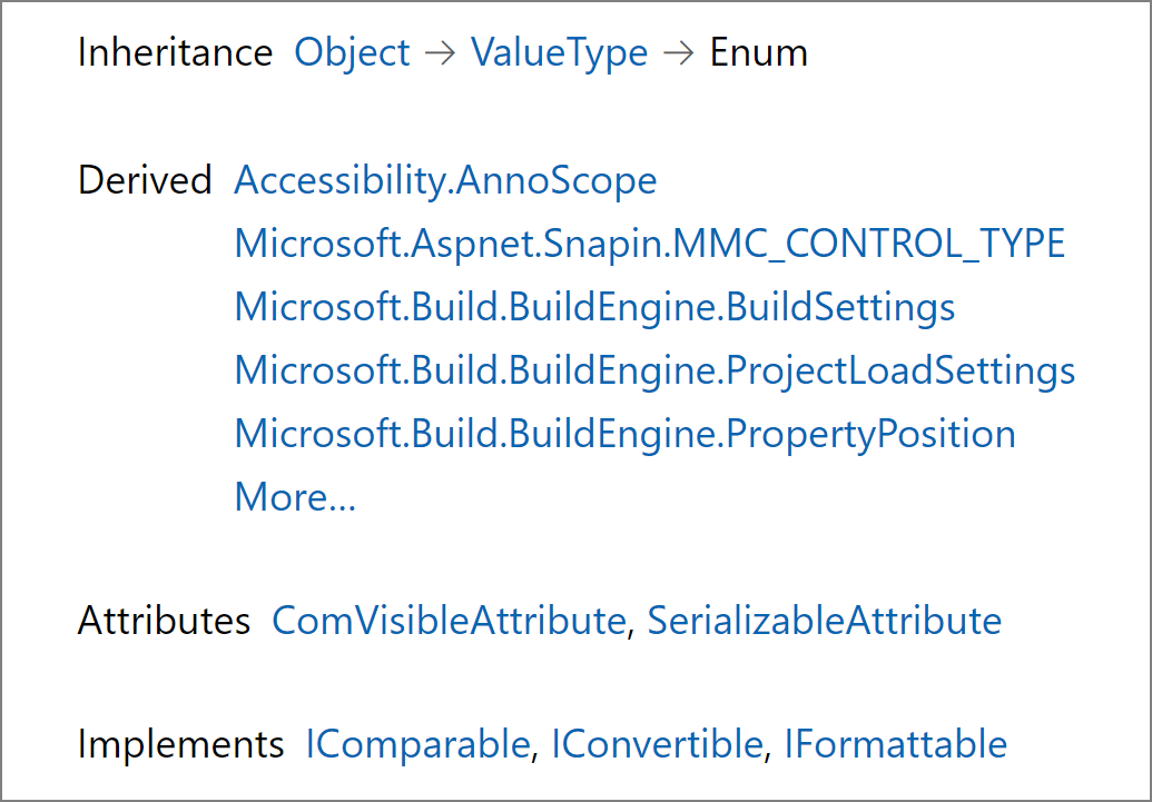 "Derived" section in API docs is no longer collapsed by default · Issue #21109 · dotnet/docs ...