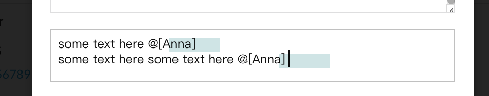Position Offset Of Popup Menu And Highlight Area · Issue 222 · Signavio React Mentions · Github