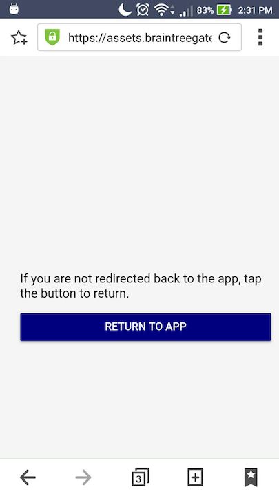 3DS redirection page does not return back to the app without a user click · Issue #198 ...