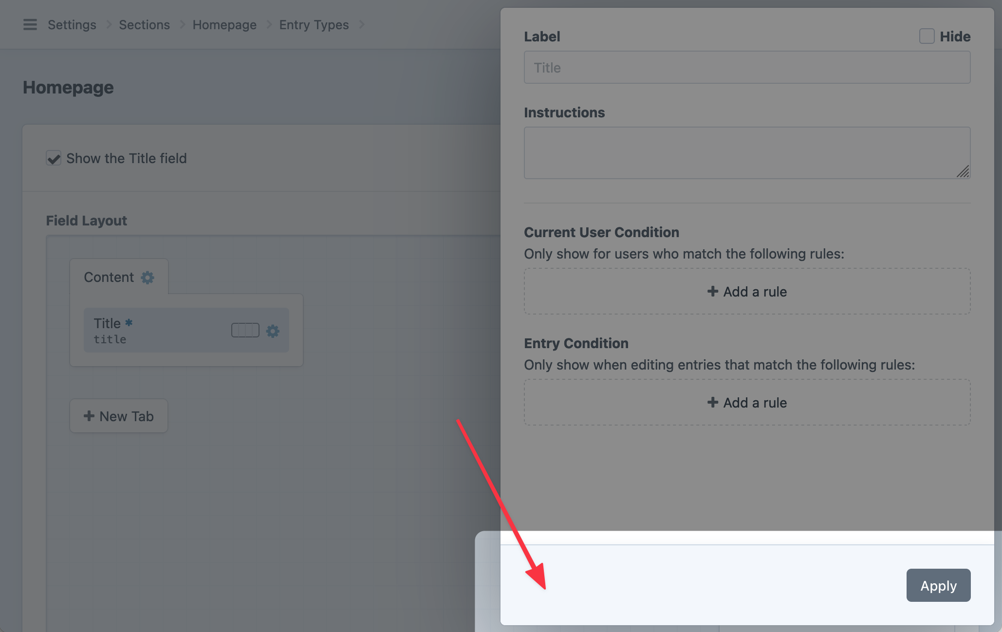 4.0 Field Layout editor slideouts should include a “Cancel” option · Issue #10587 · craftcms/cms ...