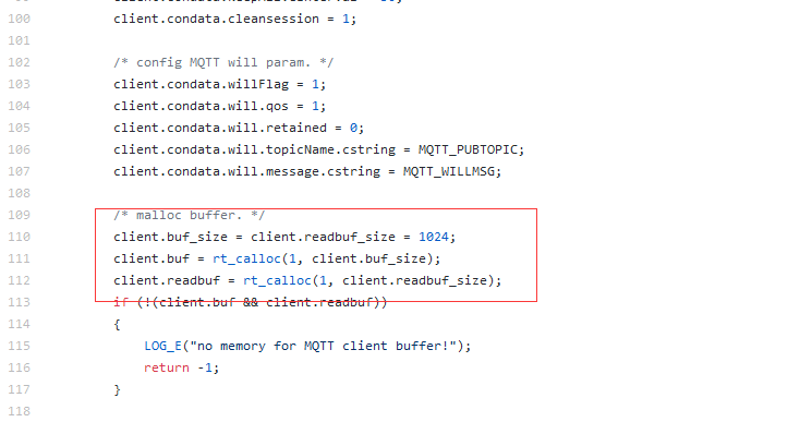 单包大小>1024左右, 进入到default_callback 中 , mqttclient 反复无限重启 · Issue #42 · RT-Thread-packages/paho ...