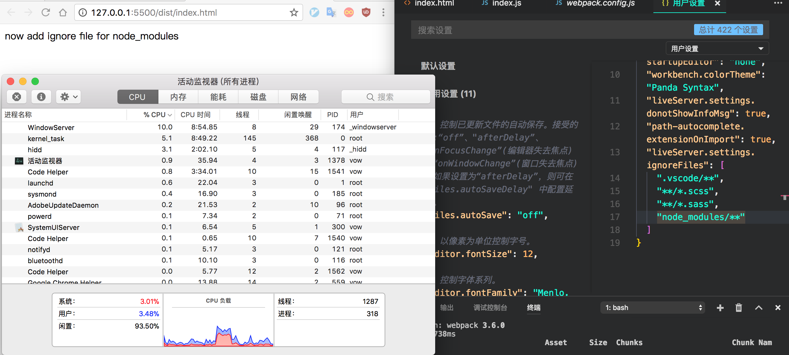 Code Helper Overloads Cpu · Issue 26 · Ritwickdeyvscode Live Server