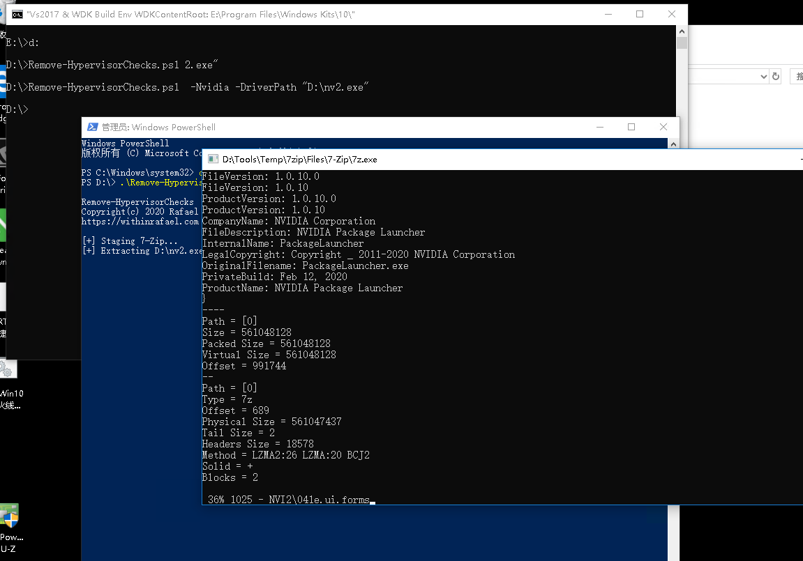 unable to locate file inf2cat.exe · Issue #3 · riverar/Remove-HypervisorChecks · GitHub