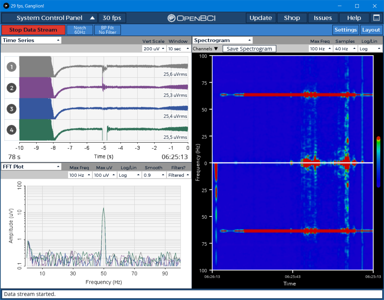 Spectrogram Improvements - v4.2.0 · Issue #662 · OpenBCI/OpenBCI_GUI · GitHub