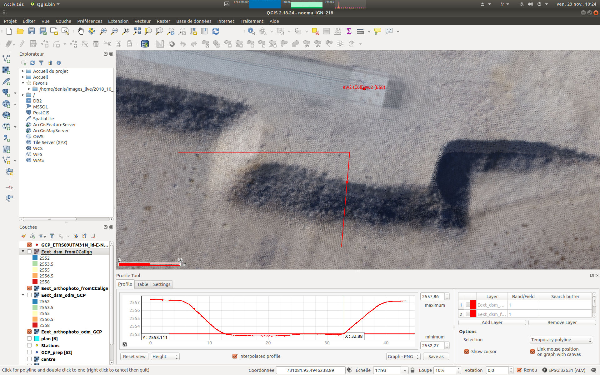 Output ODM orthophoto is shifted compared to point cloud and dsm when using GCP · Issue #560 ...