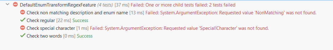 GitHub - DmitryLegostaev/SpecFlowEnumIssue