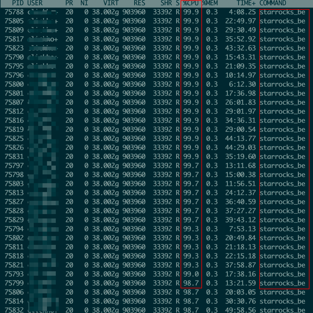 starrocks::SpinLock::slow_acquire make high CPU usage · Issue #2745 · StarRocks/starrocks · GitHub