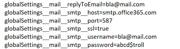 SMTP authentication fails due to password restrictions · Issue #2419 · bitwarden/server · GitHub
