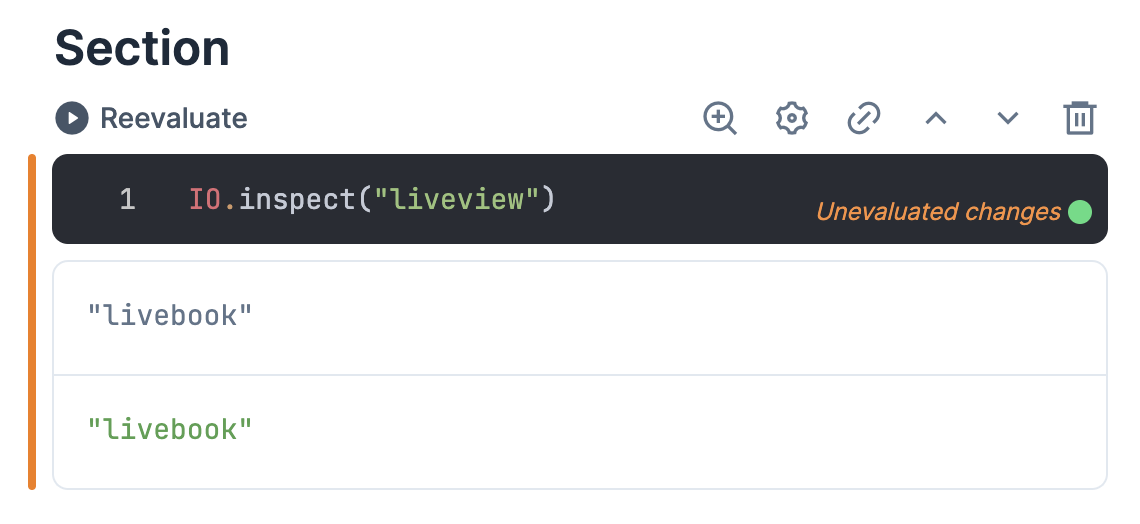 Make the fact a cell has been edited clearer · Issue #1466 · livebook-dev/livebook · GitHub