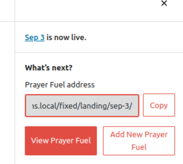 Prayer fuel links on edit posts · Issue #118 · DiscipleTools/disciple-tools-prayer-campaigns ...