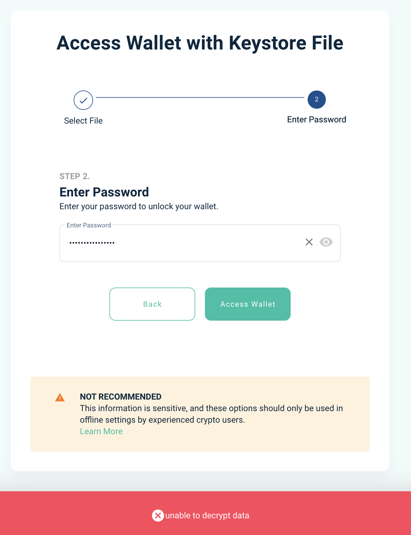 Unable to decrypt data on 3rd party wallets/providers · Issue #478 · web3swift-team/web3swift ...