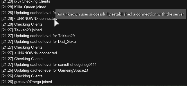 Unknown User Connections Scriptlogs · Issue 25 · Epix Incorporatedadonis · Github