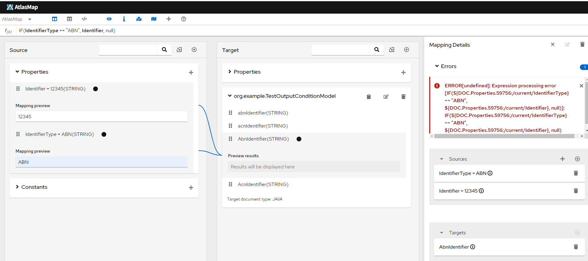 Support double quote to quote string literal in expression · Issue #3134 · atlasmap/atlasmap ...