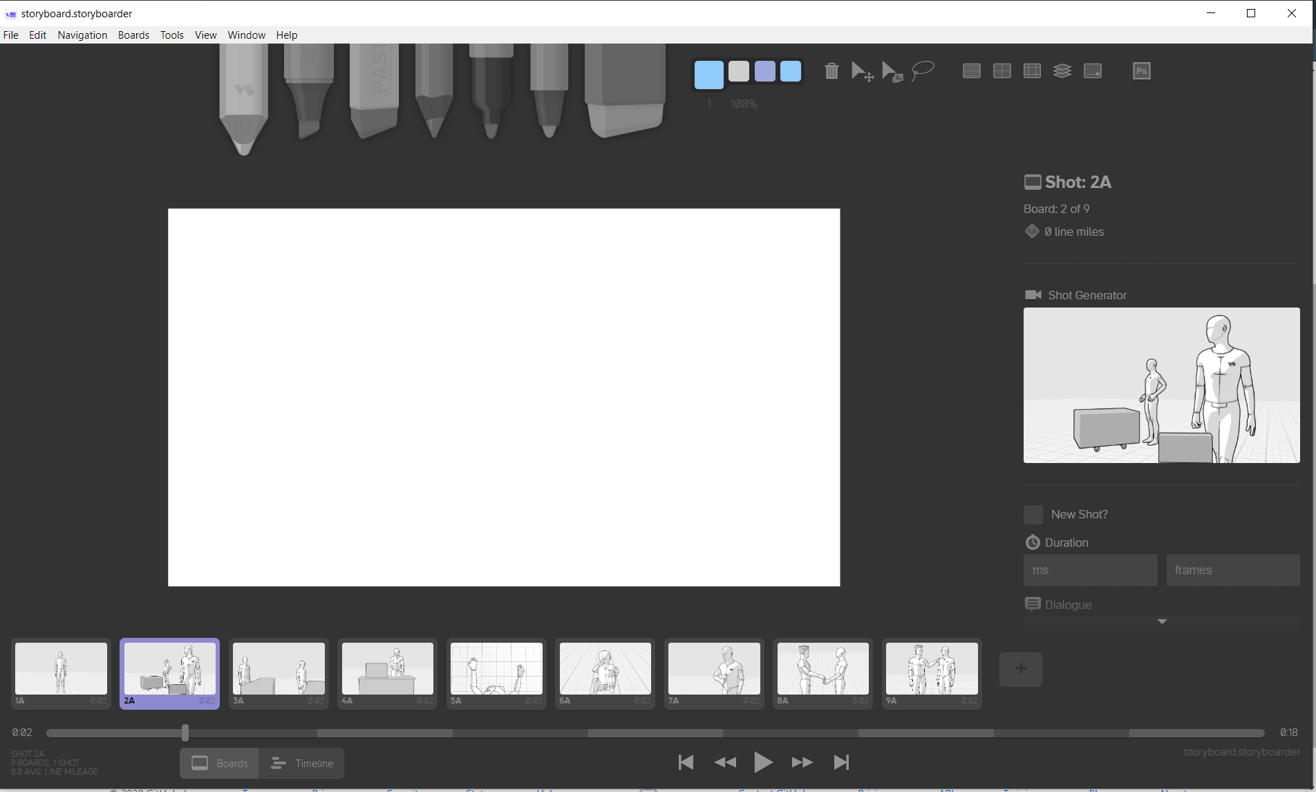 Shot Generator Lost · Issue 2056 · Wonderunit Storyboarder · Github
