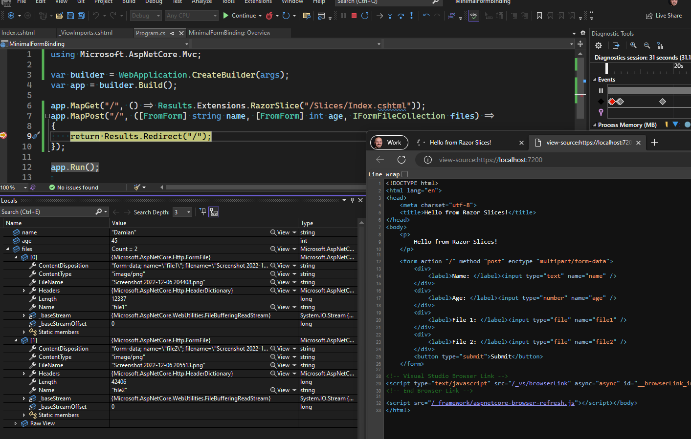 Support Form Binding For Minimal Endpoints · Issue 39430 · Dotnetaspnetcore · Github