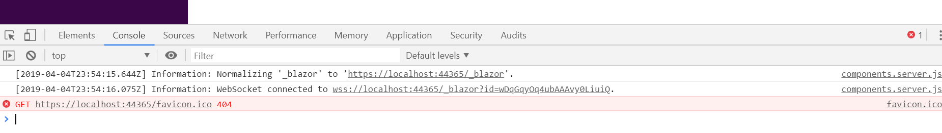 Razor Components project template doesn't have a favicon.ico · Issue #9096 · dotnet/aspnetcore ...