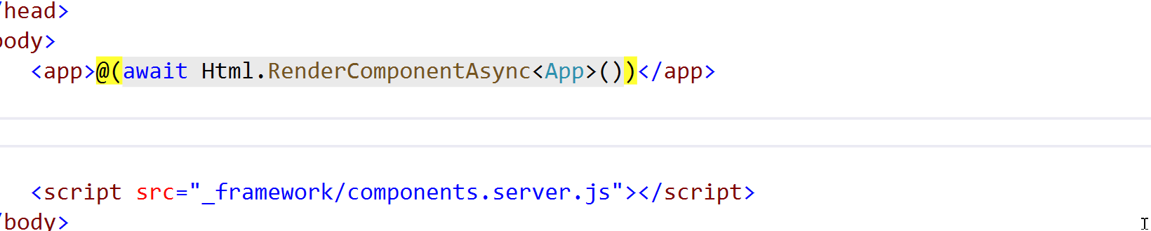 Razor expression statement completion disappears when typing quickly in Visual Studio · Issue ...