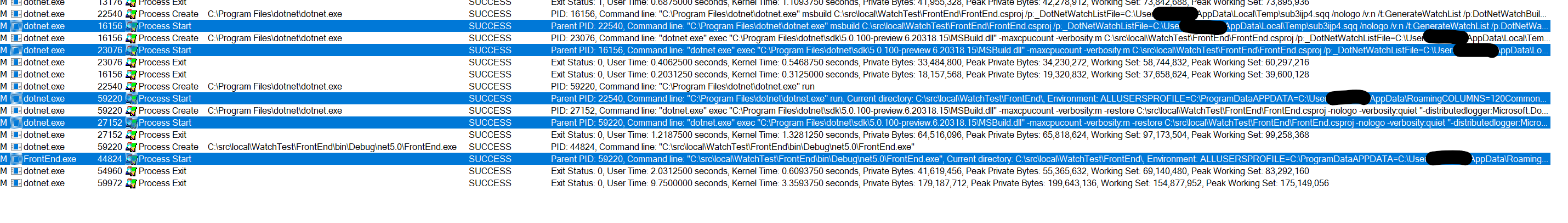 Make dotnet-watch more efficient by only executing required tasks for known change types · Issue ...