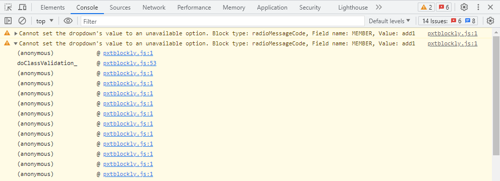 Cannot set the dropdown's value to an unavailable option. · Issue #9653 · microsoft/pxt · GitHub