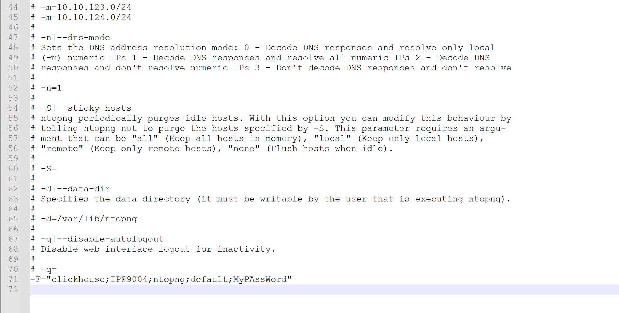 NTOPNG can't connect CLICKHOUSE through command line in file config · Issue #6506 · ntop/ntopng ...