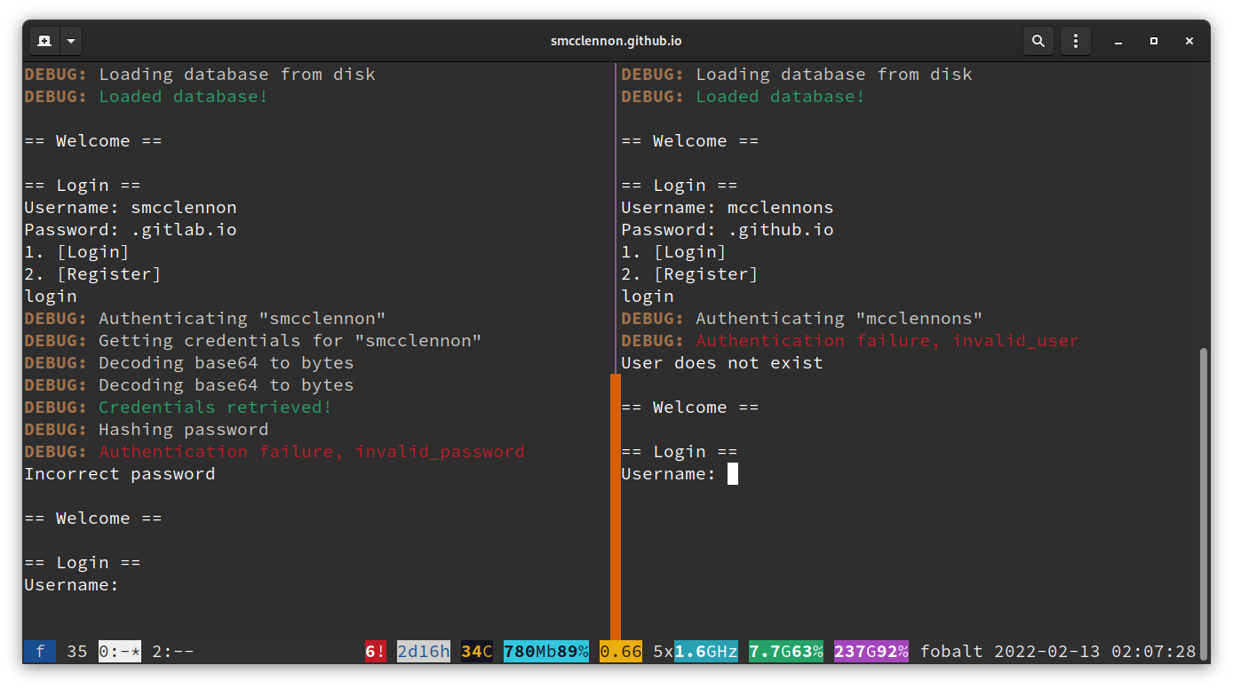 GitHub - smcclennon/pyauth: Store passwords without using plain-text