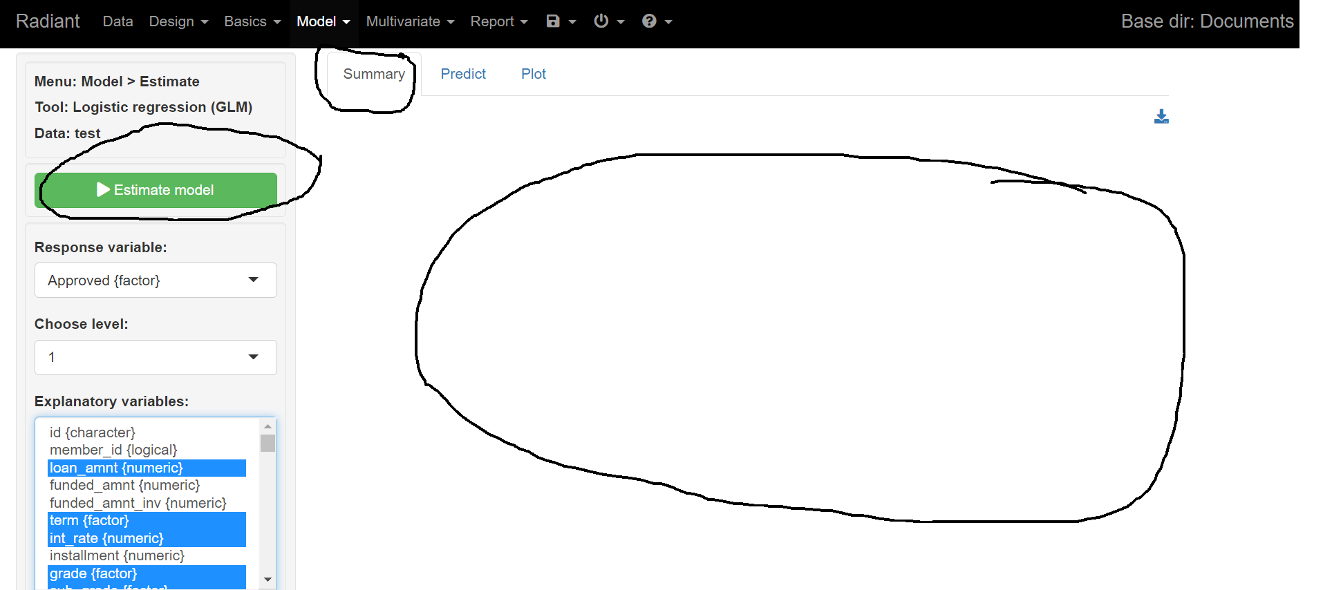 Radiant not displaying model results · Issue #145 · radiant-rstats/radiant · GitHub