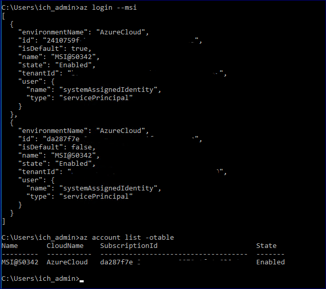 Multiple subscriptions and MSI login, setting default · Issue #5402 ...