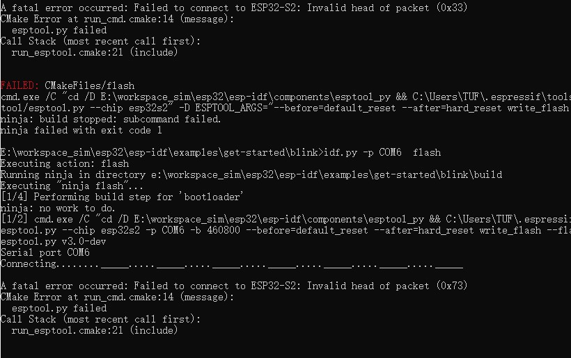 esp 32s2 download helloworld.bin failed (IDFGH-4118) · Issue #5985 · espressif/esp-idf · GitHub