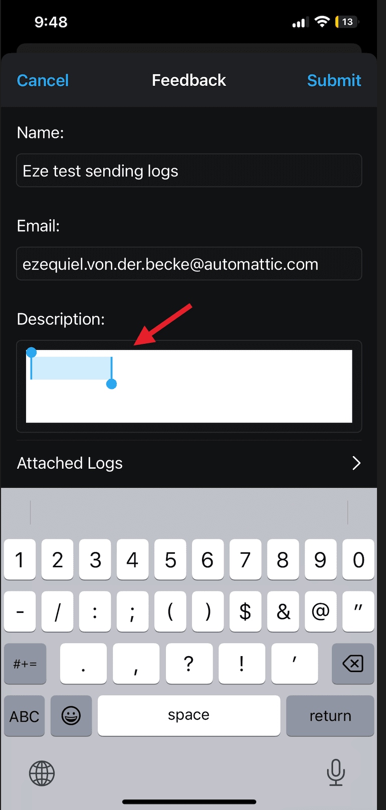 Background colors on Description textbox · Issue #246 · Automattic/pocket-casts-ios · GitHub