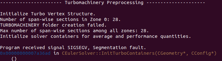 Segmentation Fault when mesh is too fine near wall (TURBOMACHINERY) · Issue #1429 · su2code/SU2 ...