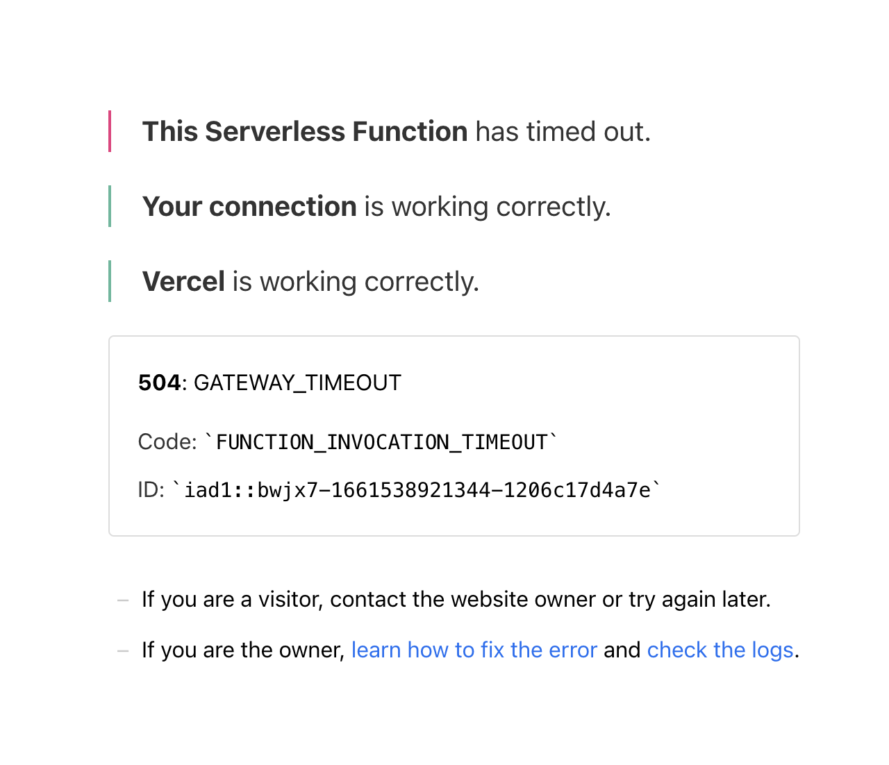 Prisma client fails to initialize on Vercel lambda cold start · Issue #15030 · prisma/prisma ...