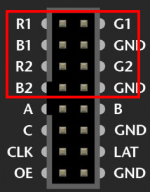 Can I change the RGB pin? · Issue #275 · 2dom/PxMatrix · GitHub
